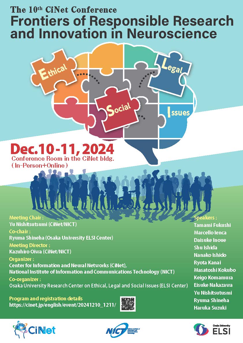 The 10th CiNet Conference: – Frontiers of Responsible Research and ...